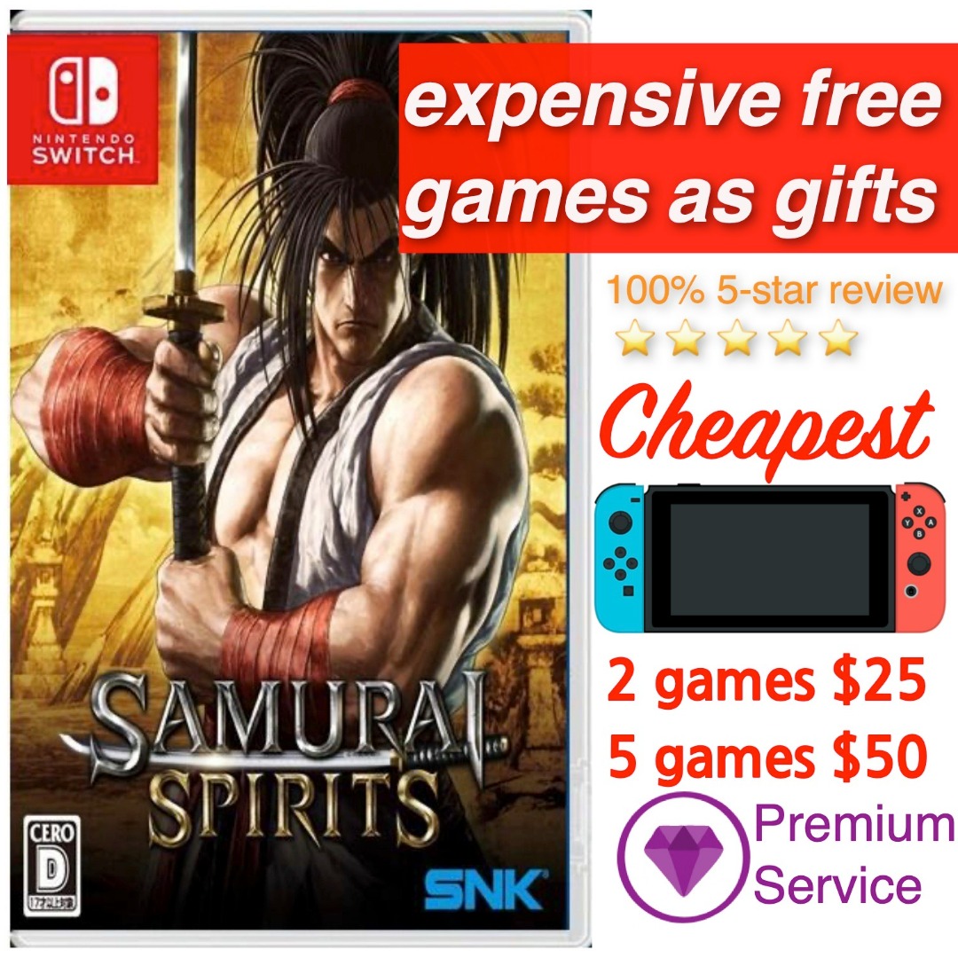 SAMURAI SHODOWN switch, Video Gaming, Video Games, Nintendo on Carousell