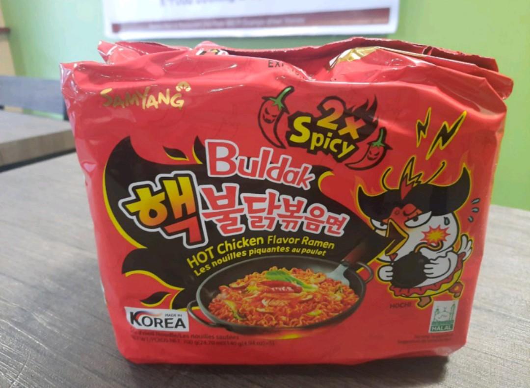 Samyang Buldak Noodles, Food & Drinks, Packaged & Instant Food on Carousell