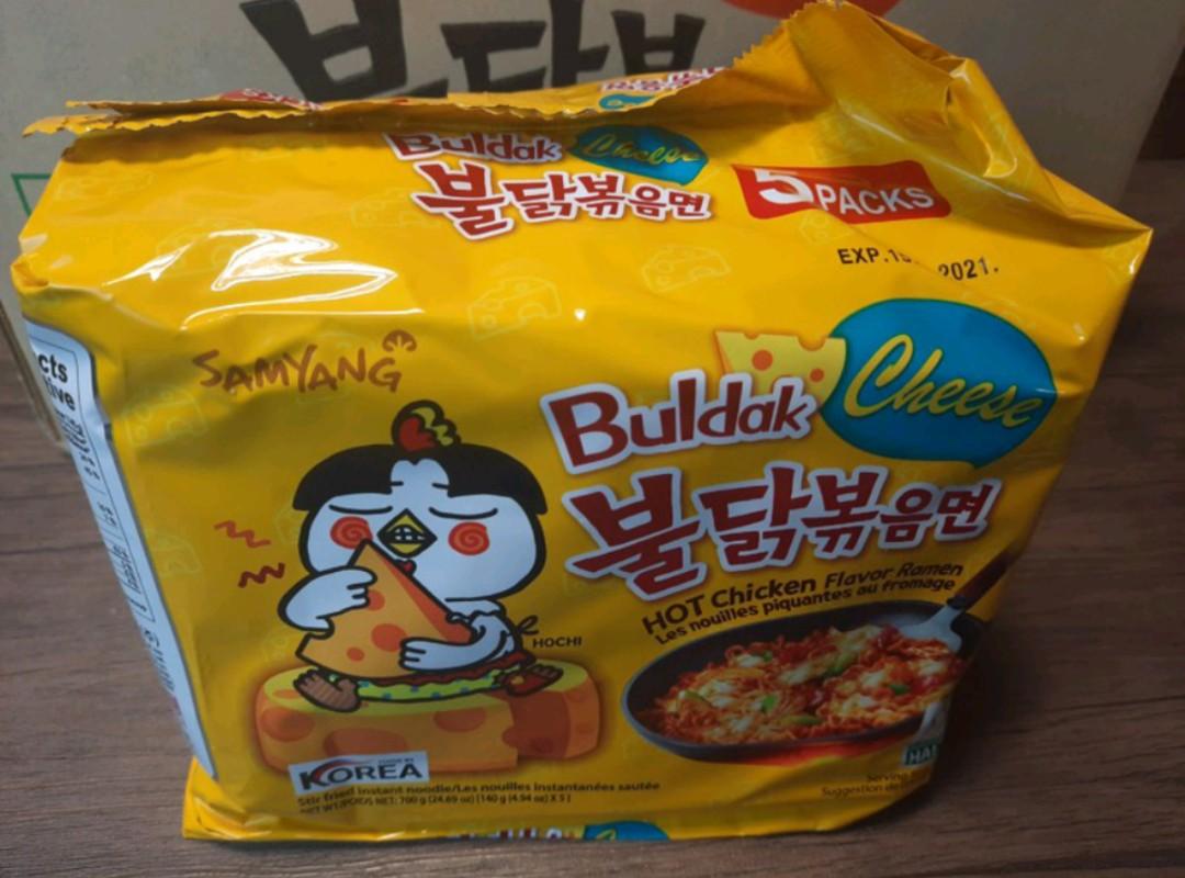 Samyang Buldak Noodles, Food & Drinks, Packaged & Instant Food on Carousell