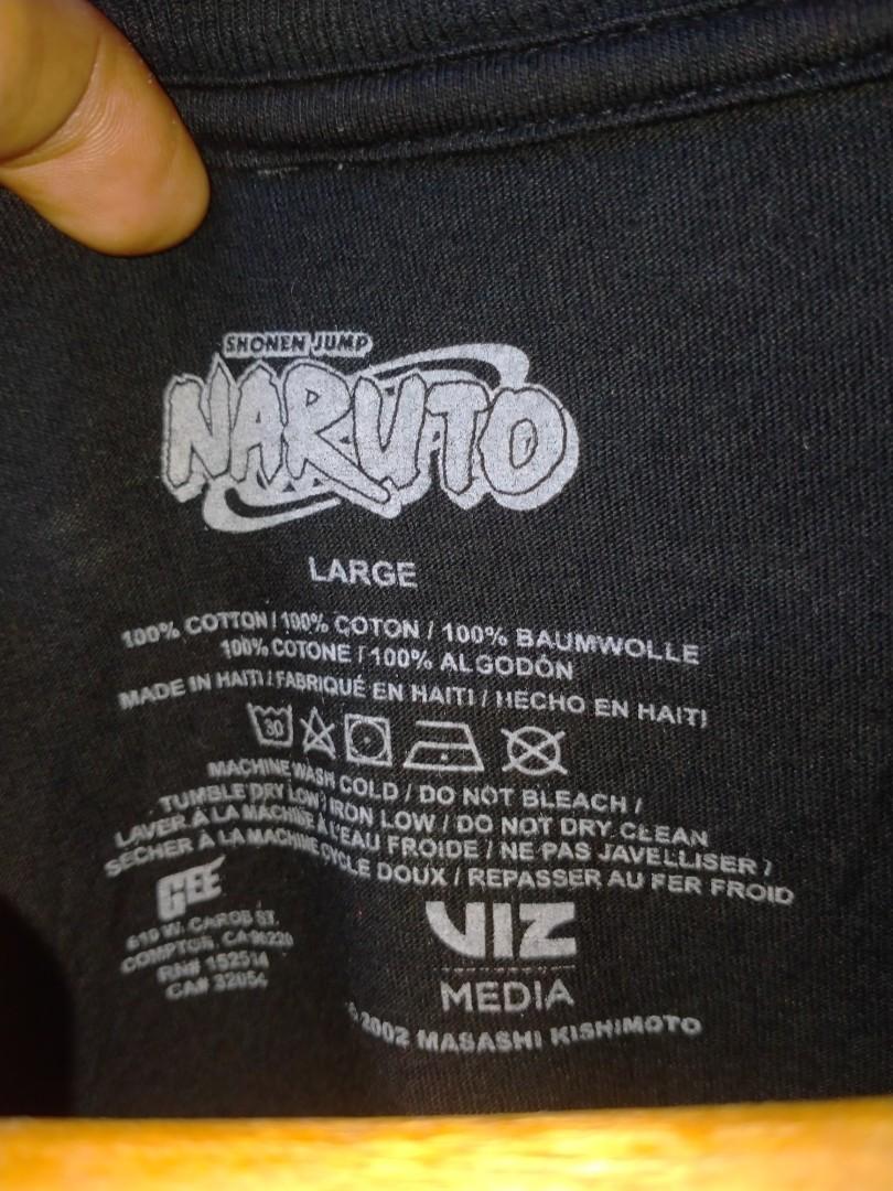 Sasuke uchia Naruto official merch 2002, Men's Fashion, Tops & Sets ...