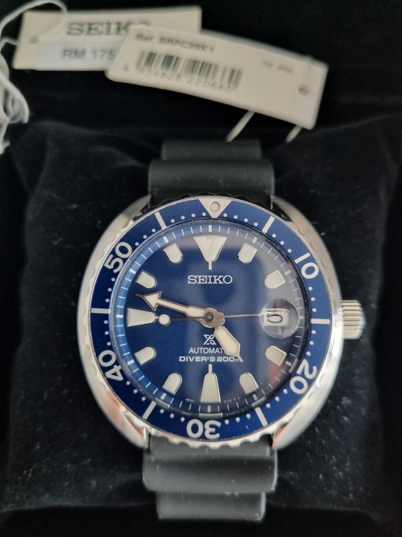 Seiko Mini Turtle SRPC39K1, Men's Fashion, Watches & Accessories ...