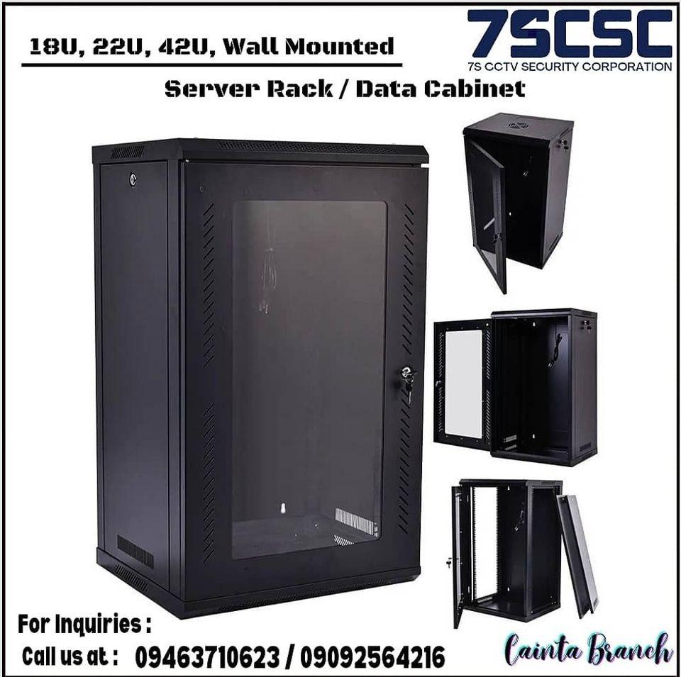 Server Rack, Data Cabinet, 18U, 22U, 42U., Furniture & Home Living ...