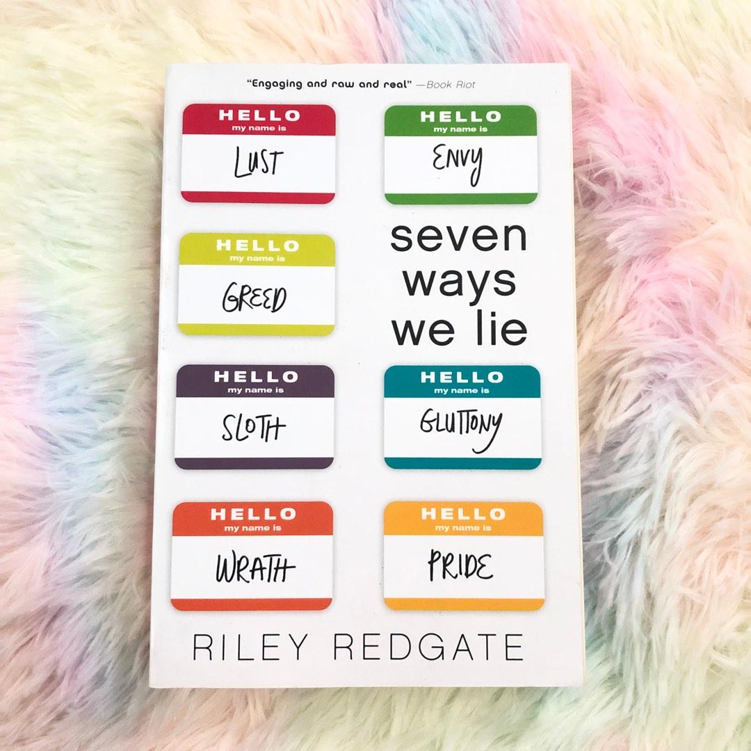 Seven ways we lie by Riley Redgate, Hobbies & Toys, Books & Magazines ...