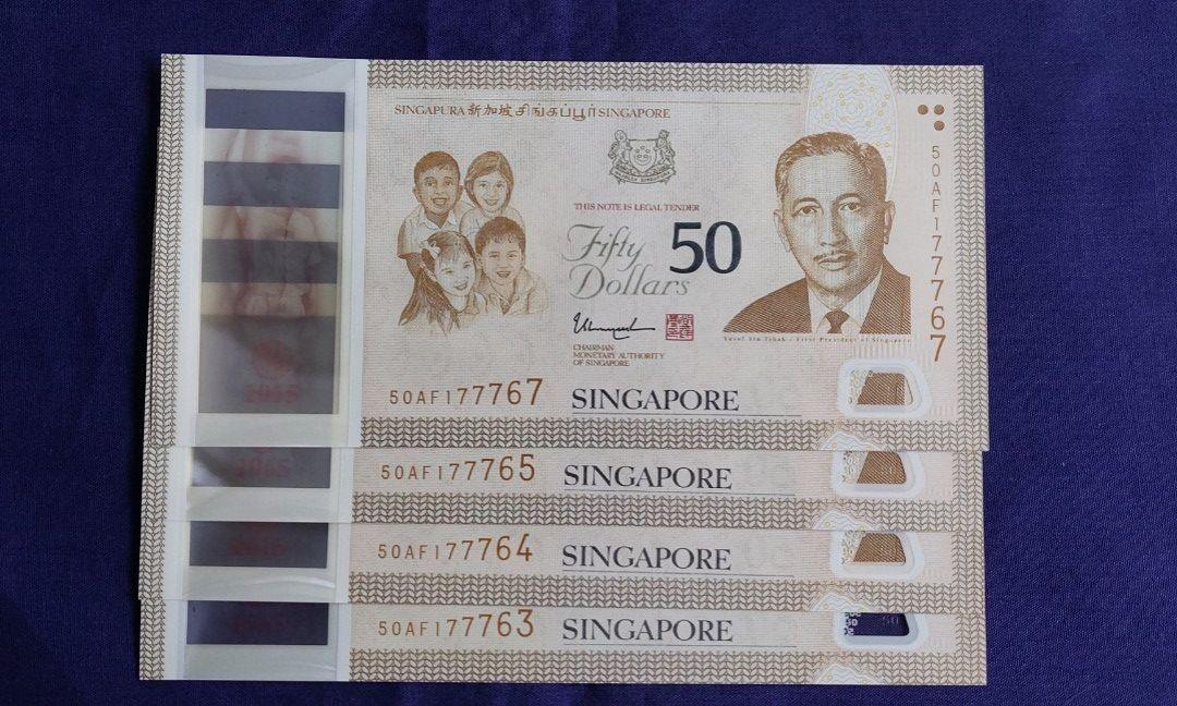 SG50 Commemorative currency notes $50, Hobbies & Toys, Memorabilia ...