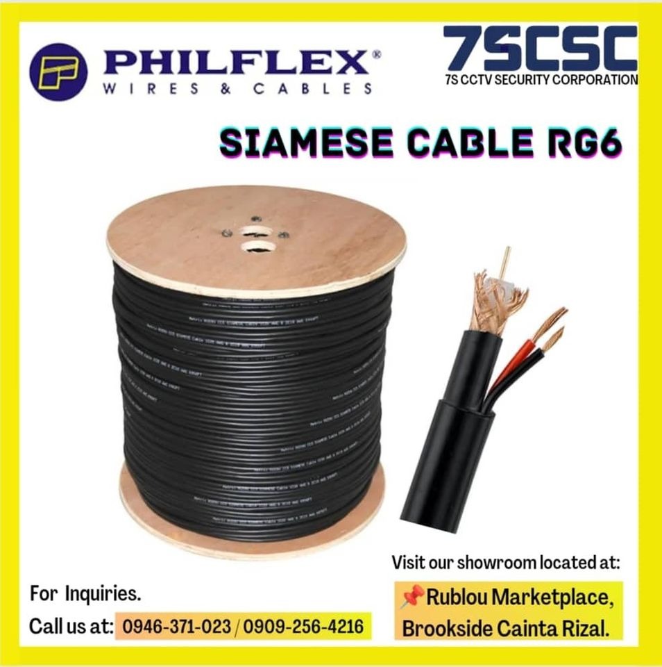 Siamese Cable RG6 305M, Furniture & Home Living, Security & Locks ...