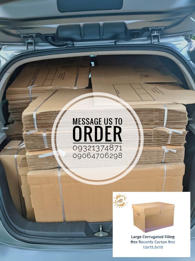 cardboard boxes argos