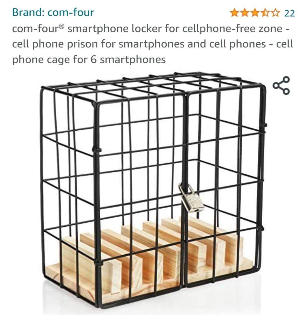 SMART PHONE PRISON CELL/LOCKER FOR CELLPHONE-FREE-ZONE, Furniture ...