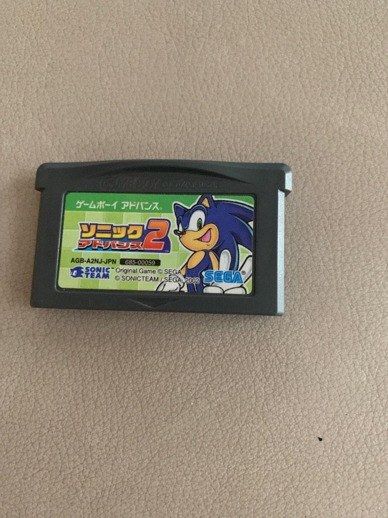 Sonic advance 2 gameboy advance game, Video Gaming, Video Games ...