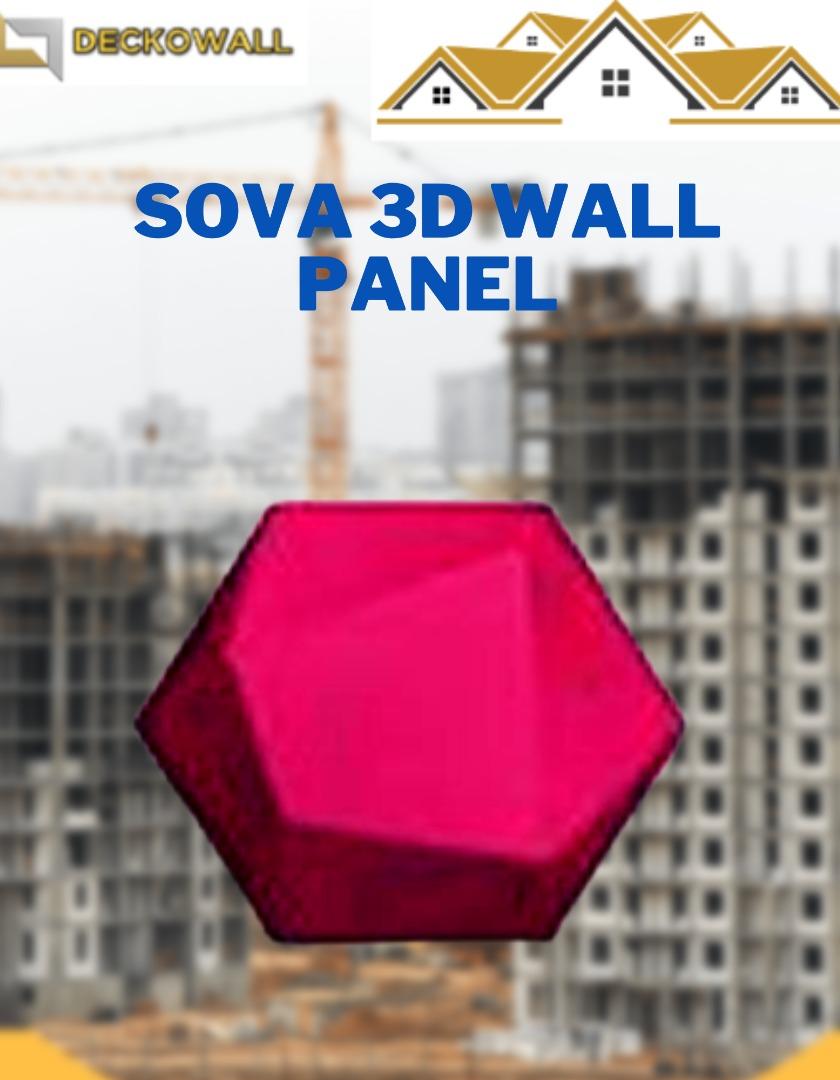SOVA 3D WALL PANEL, Furniture & Home Living, Home Improvement ...