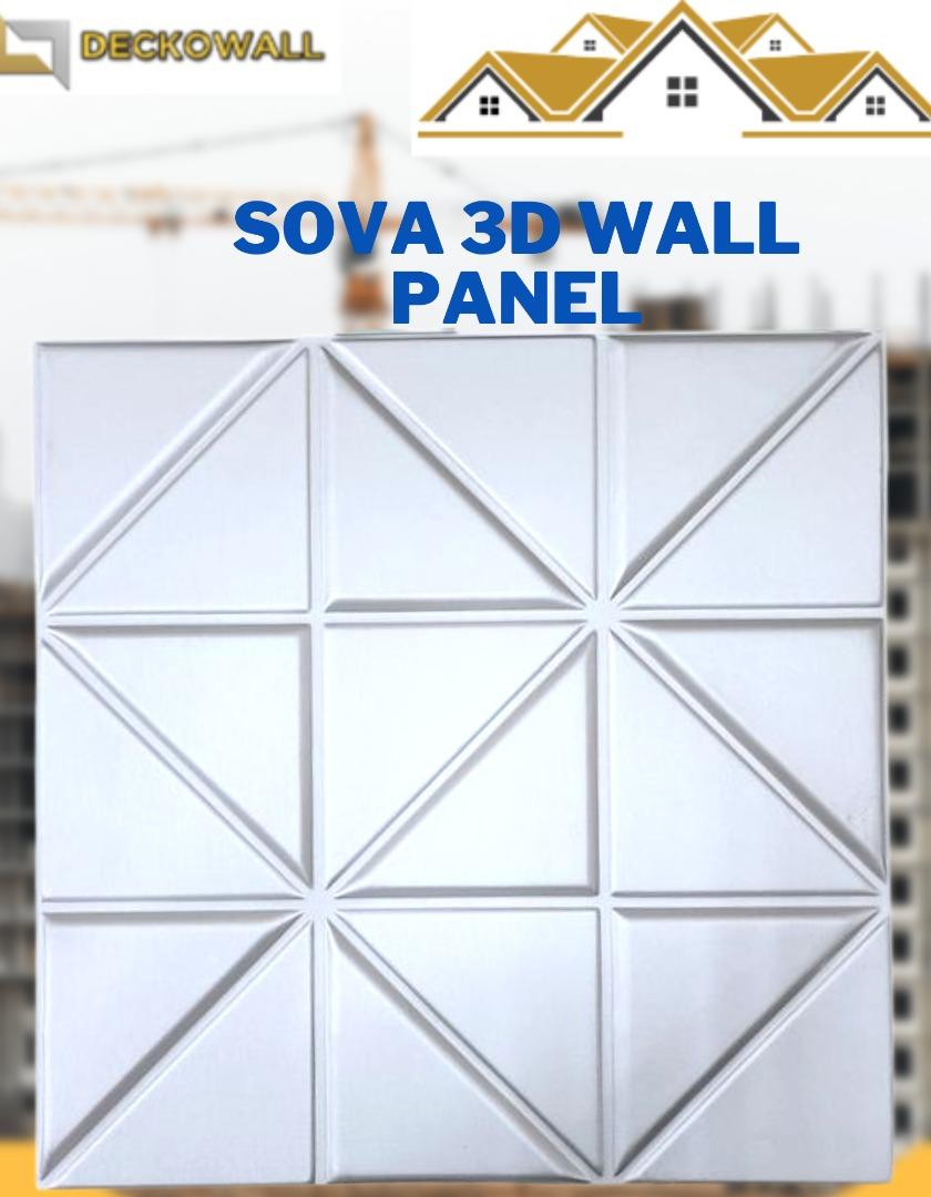 SOVA 3D WALL PANEL, Furniture & Home Living, Home Improvement ...