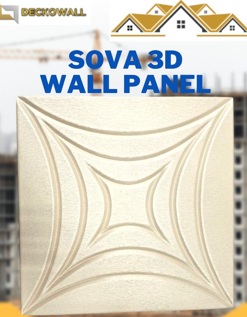 SOVA 3D WALL PANEL, Furniture & Home Living, Home Improvement ...