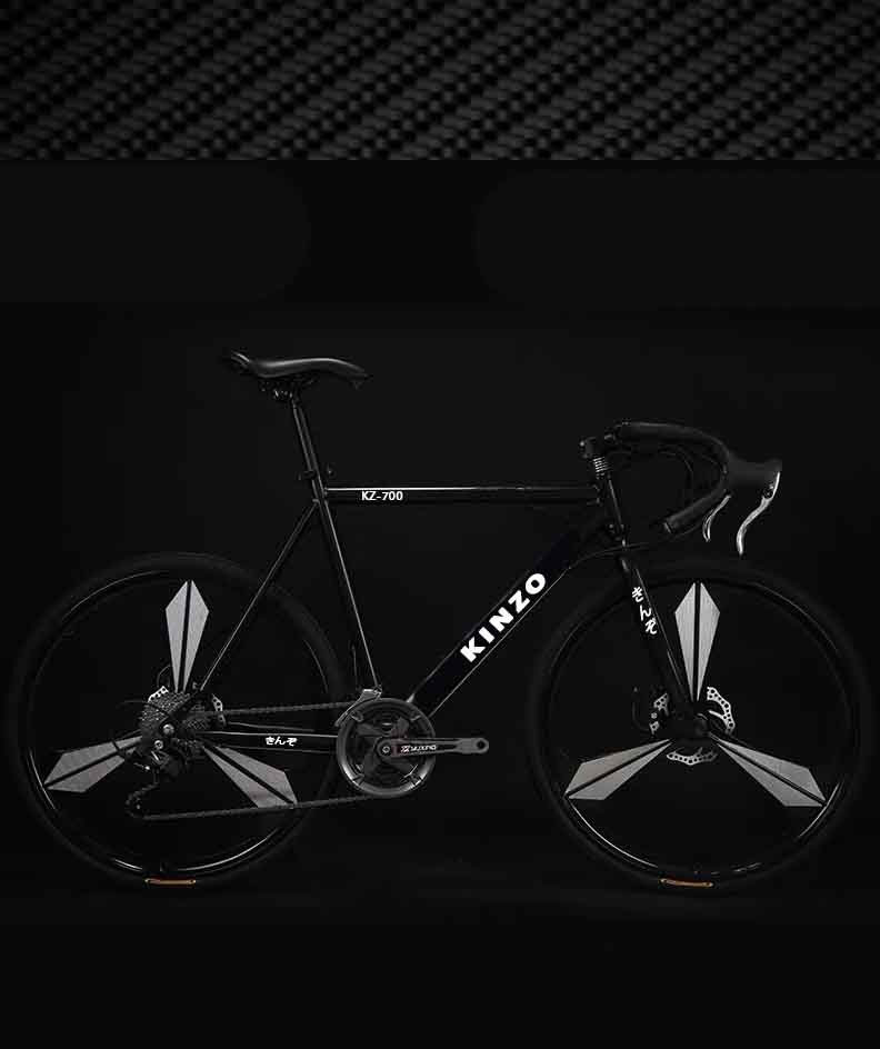 Speed Racing Bike back Road 3-blade Hybrid Kinzo bike Japan 21 Road ...