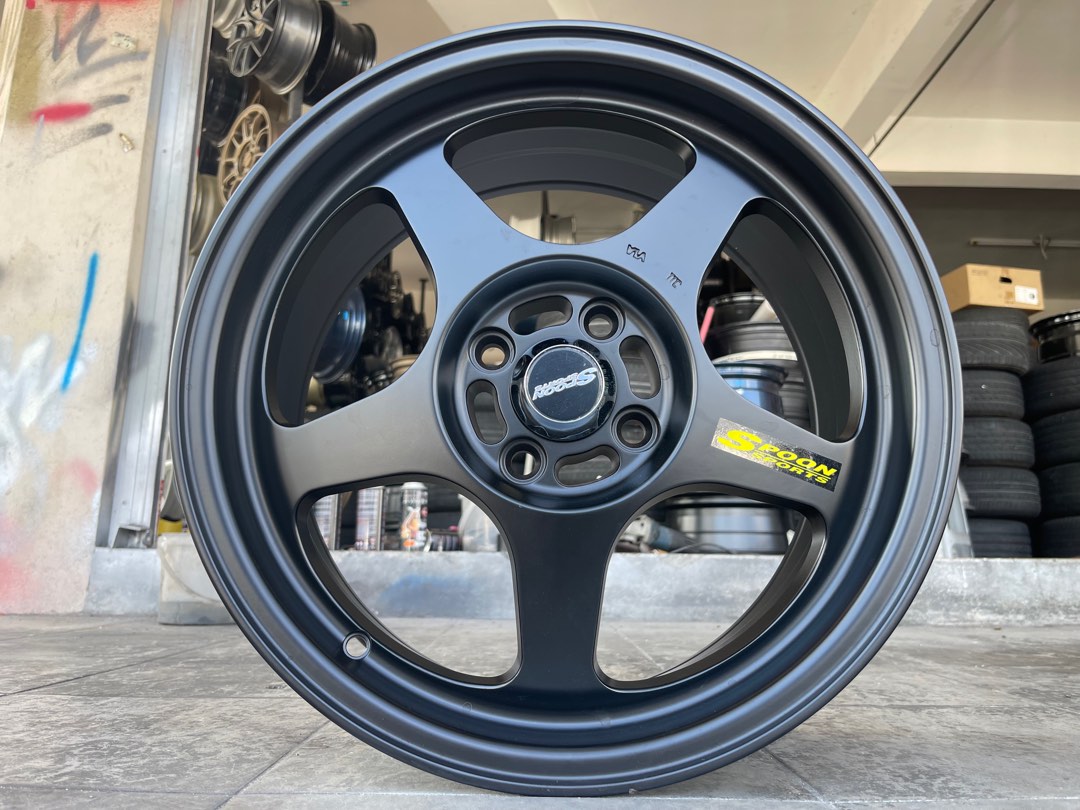 Sport rim baru 16 Spoon myvi saga yaris vios city jazz, Auto ...