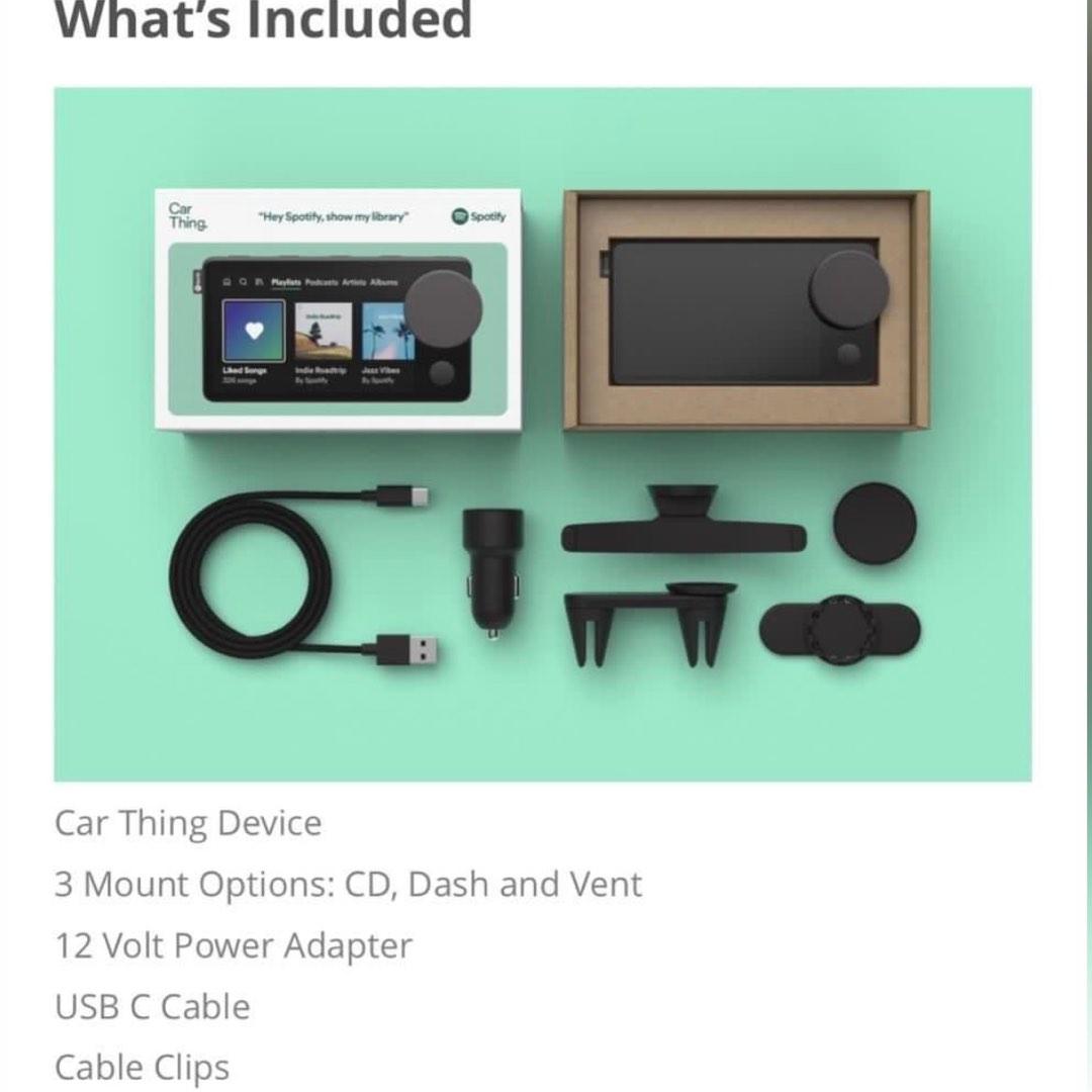 Spotify Car Thing, Audio, Other Audio Equipment on Carousell