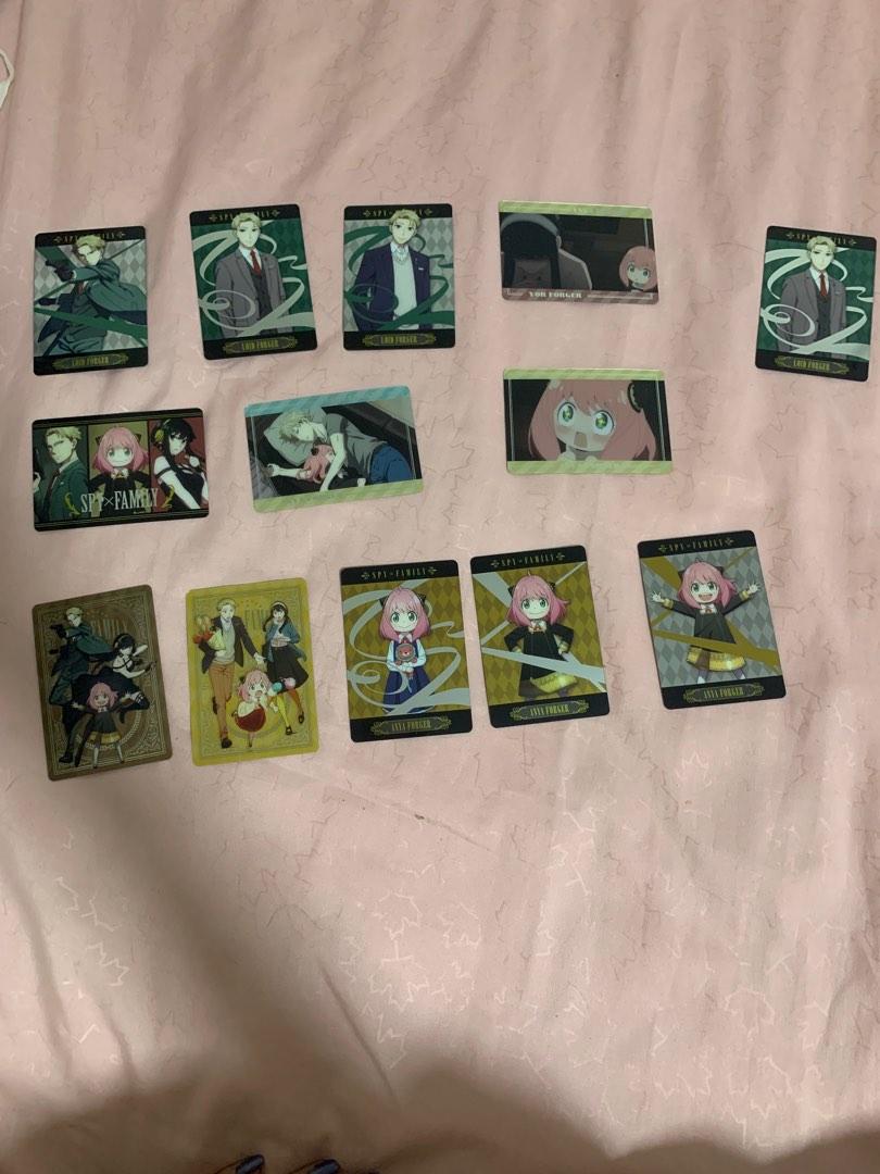 Spy family metal gacha cards, Hobbies & Toys, Toys & Games on Carousell