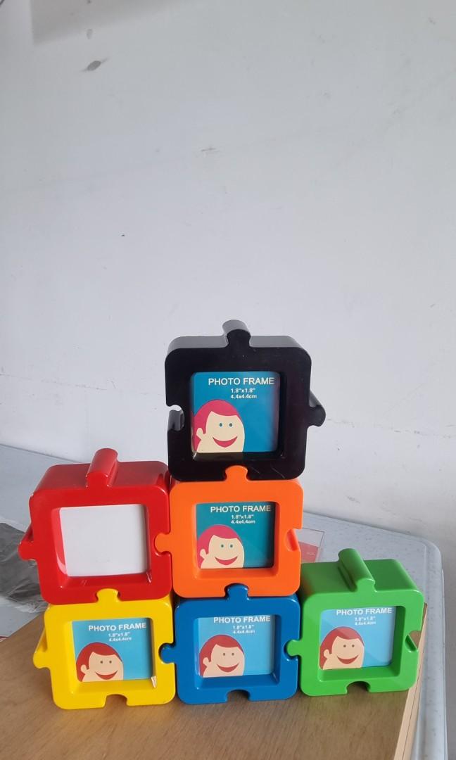 Stacking/Block/Photo Frame/cute, Furniture & Home Living, Home Decor ...