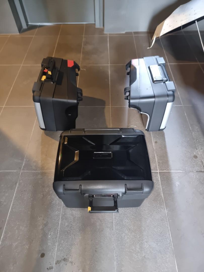 BMW r1250gs Vario Box set, Motorcycles, Motorcycle Accessories on Carousell