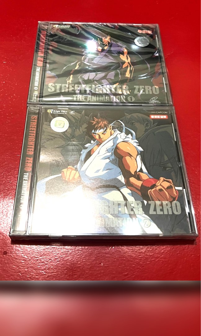 Street Fighter Zero the Animation 1&2 VCD 1999年粵語版 （全新未開封）, 興趣及遊戲, 音樂樂器 & 配件, 音樂與媒體 - CD 及 DVD ...