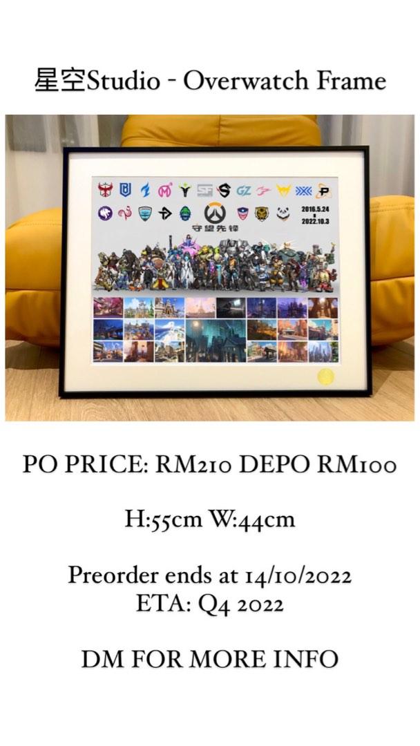 星空Studio - Overwatch Frame, Hobbies & Toys, Toys & Games on Carousell