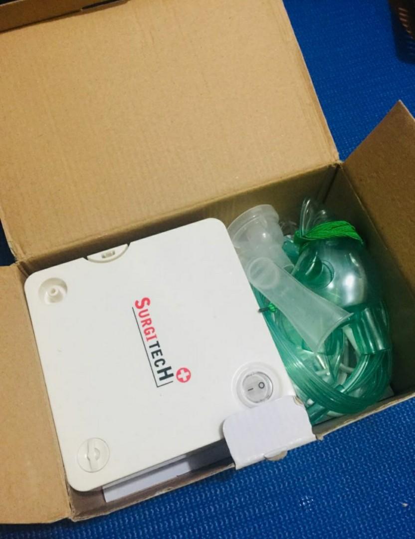 2 Surgitech and Ultrasonic Mini Nebulizer, Health & Nutrition, Health ...