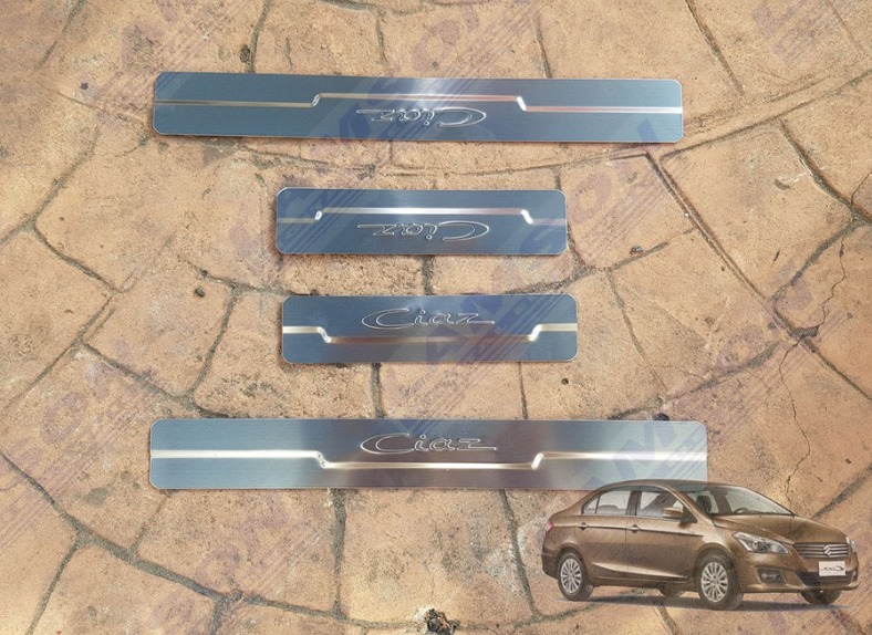 Suzuki Ciaz 2016 - 2022 Side Step Sill Scuff Plates, Car Parts ...