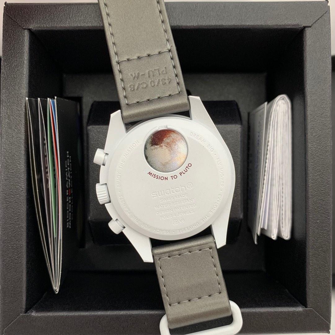 Swatch x Omega Pluto Bioceramic Moonswatch (Mission To Pluto), Luxury ...