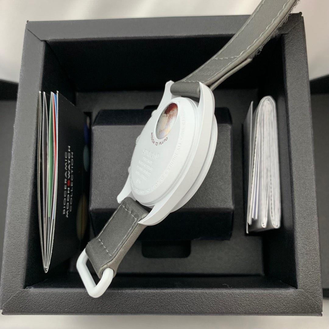 Swatch x Omega Pluto Bioceramic Moonswatch (Mission To Pluto), Luxury ...