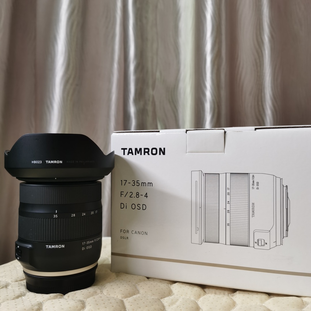 Tamron 17-35mm f2.8-4 DI OSD Lens (Canon EF 2.8-4), Photography, Lens & Kits on Carousell