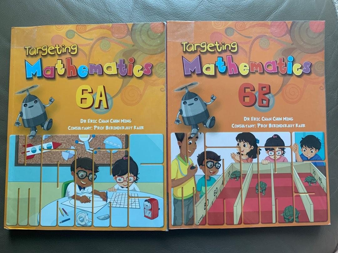Targeting Mathematics Textbooks P6A & 6B, Hobbies & Toys, Books ...