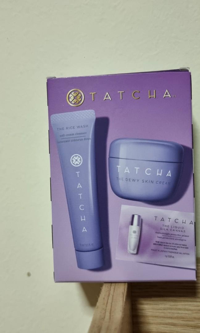 Tatcha rice wash skin cream silk canvas, Beauty & Personal Care, Face ...