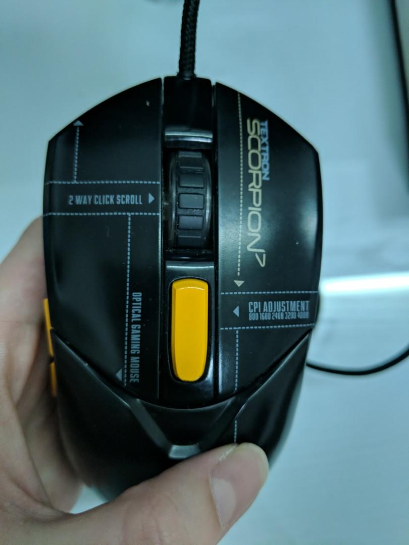 Textron Scorpion 7 Mouse, Computers & Tech, Parts & Accessories, Mouse ...
