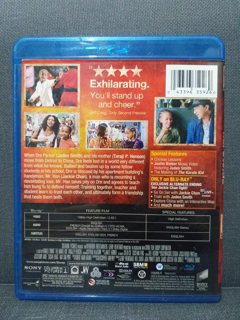 The karate kid blu ray, Hobbies & Toys, Music & Media, CDs & DVDs on Carousell