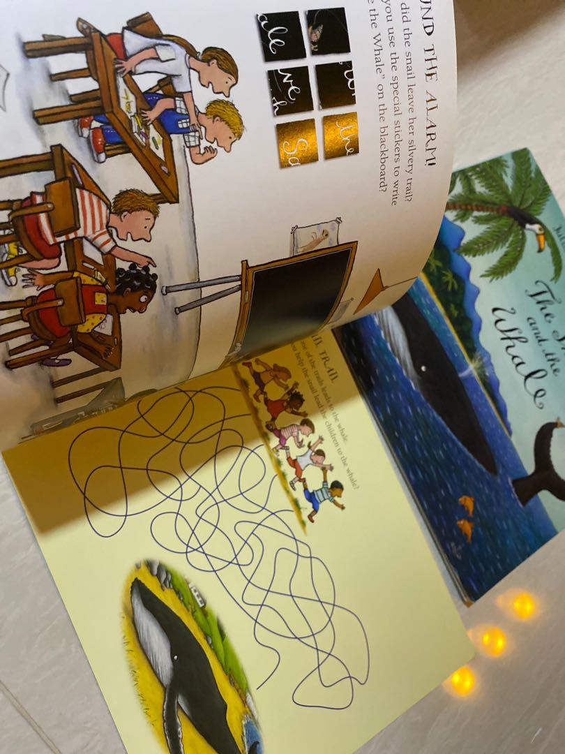 The snail and the whale activity book, Hobbies & Toys, Books ...