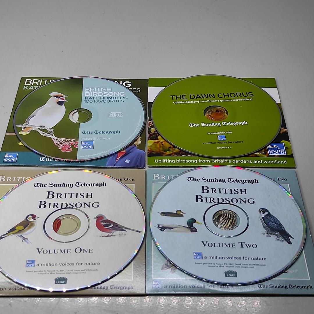 The Sunday Telegraph British Birdsong cd @ 95 each, Hobbies & Toys ...