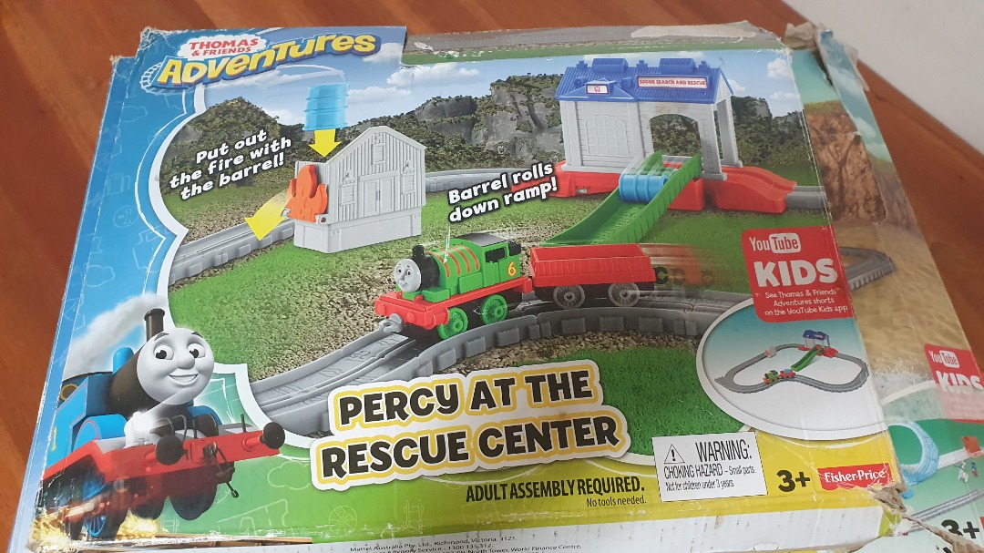 Thomas Adventure: Percy at the Rescue Center, Hobbies & Toys, Toys ...