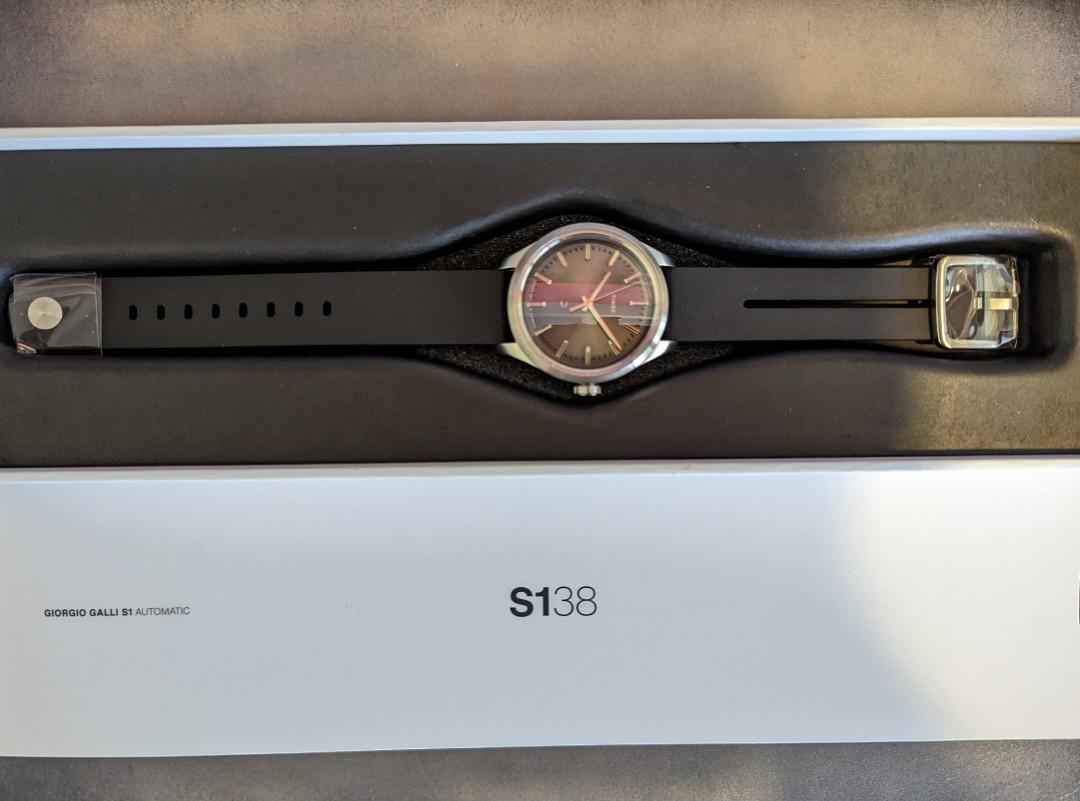 Timex Giorgio Galli S1 38 Automatic watch, Men's Fashion, Watches ...