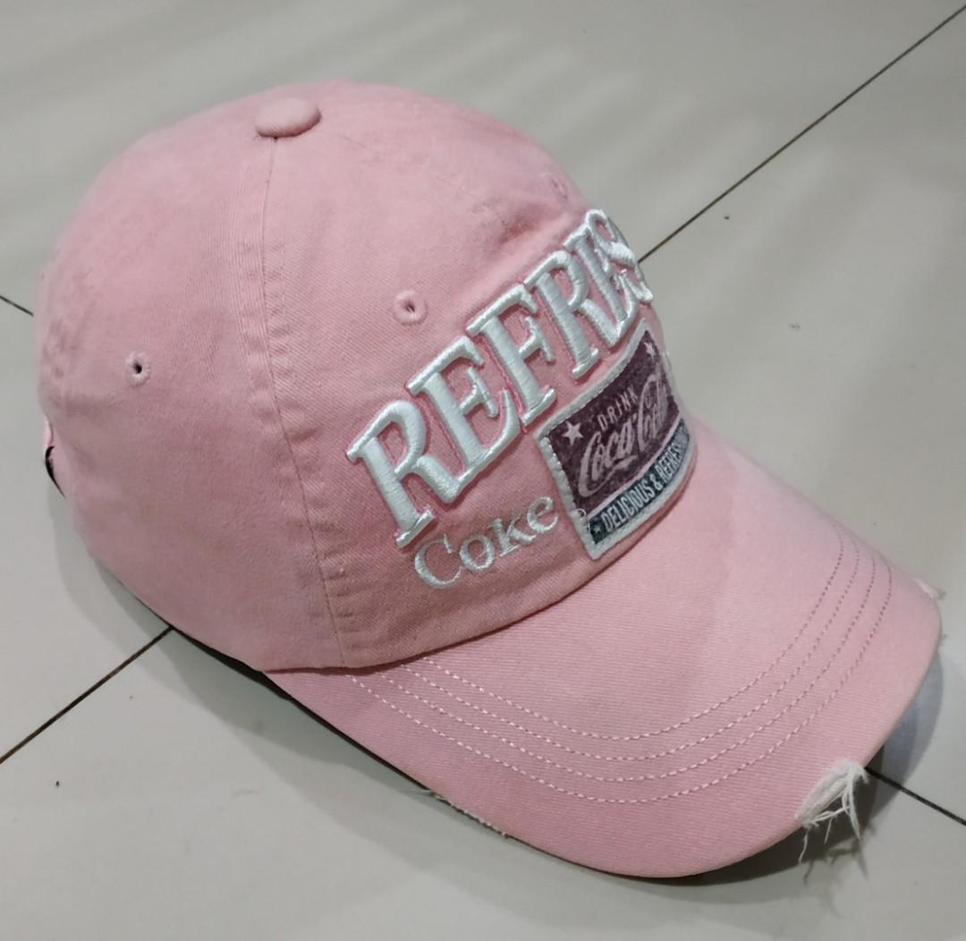 Topi Coca-Cola Full Tag, Fesyen Wanita, Aksesoris di Carousell