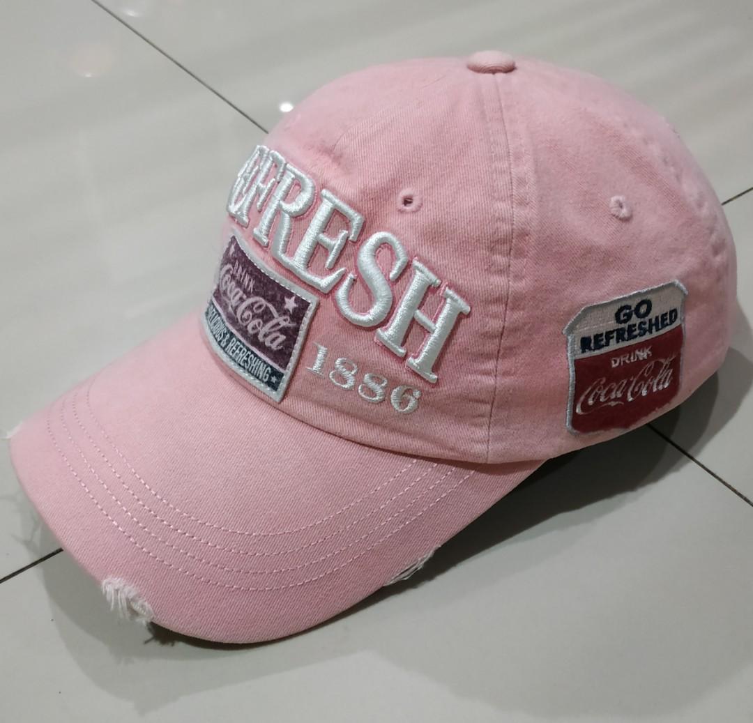 Topi Coca-Cola Full Tag, Fesyen Wanita, Aksesoris di Carousell