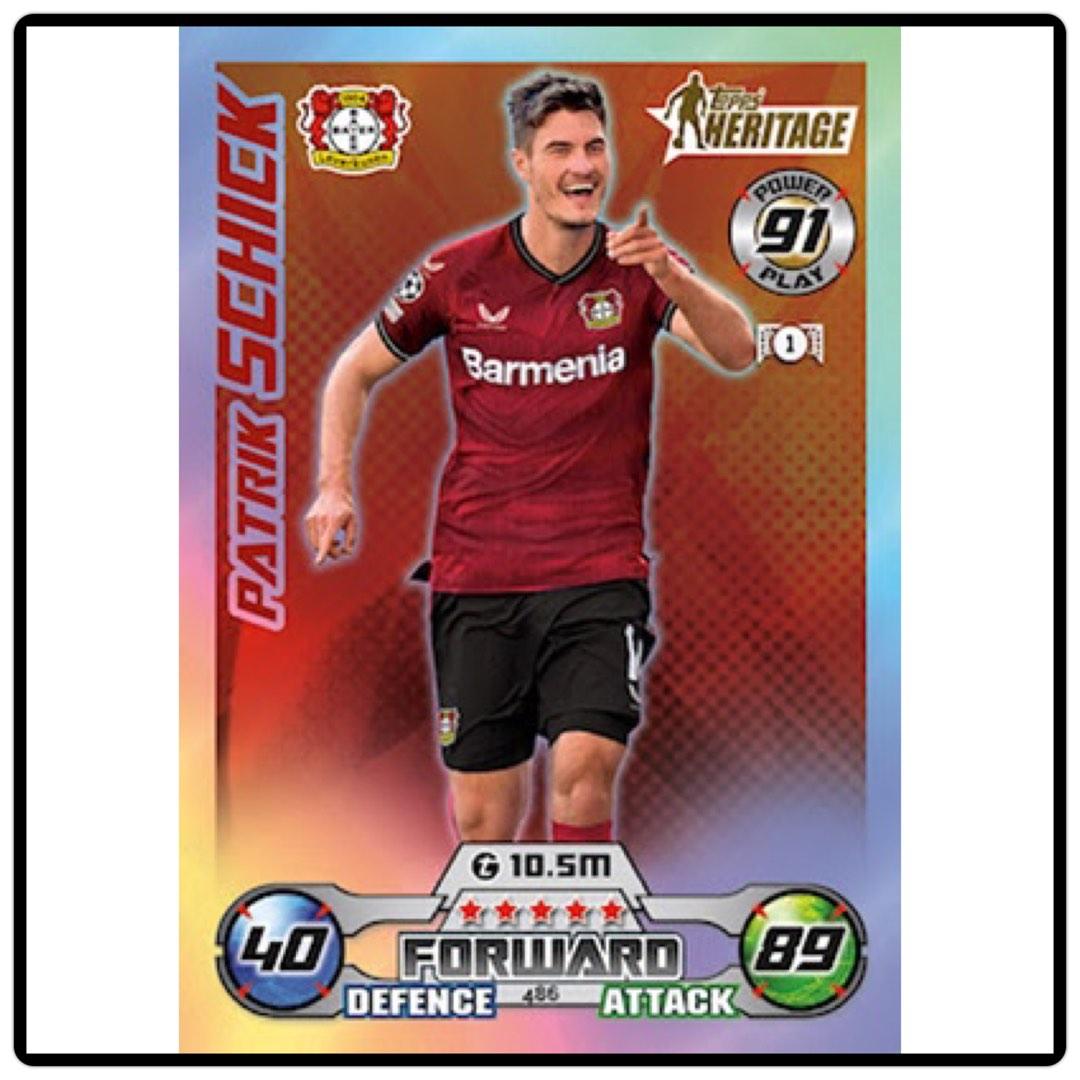 Topps Match Attax 2022/2023 Patrik Schick Heritage, Hobbies & Toys ...