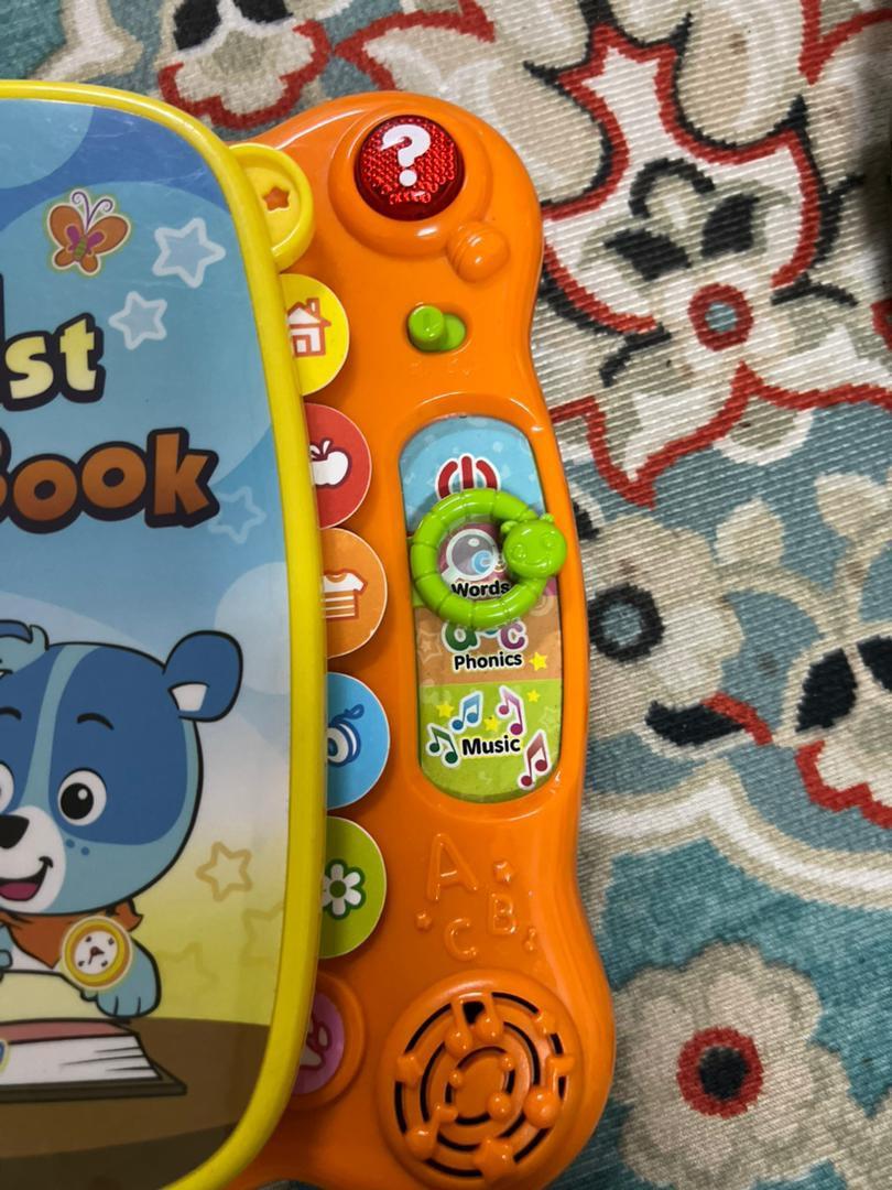 Touch & teach word book Vtech, Babies & Kids, Infant Playtime on Carousell