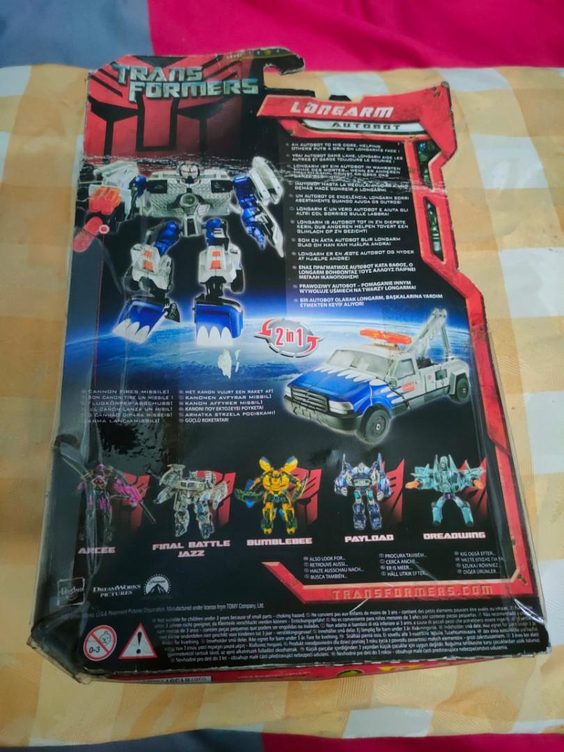 Transformers Longarm 2007 Movie, Hobbies & Toys, Toys & Games on Carousell