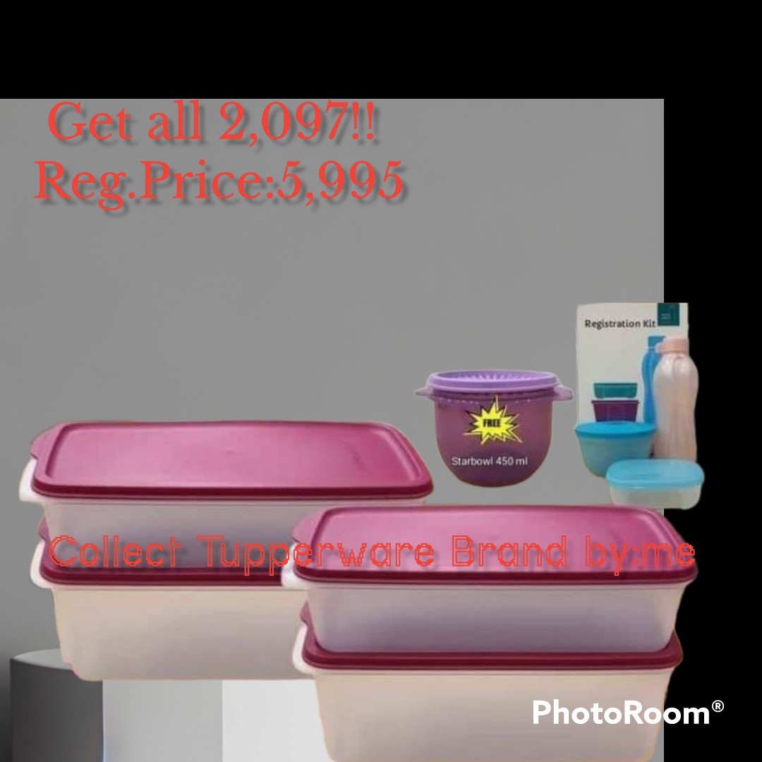 Tupperware Brand bundle, Furniture & Home Living, Kitchenware ...