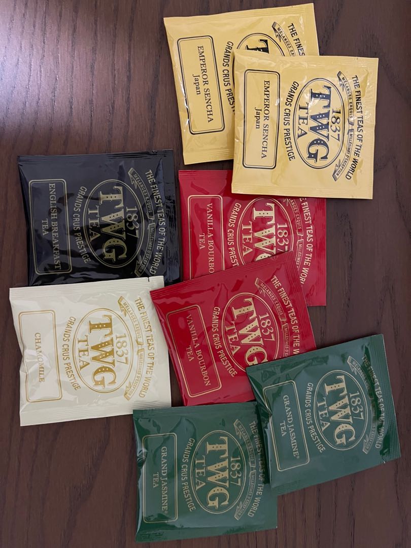 TWG tea bags, Food & Drinks, Beverages on Carousell