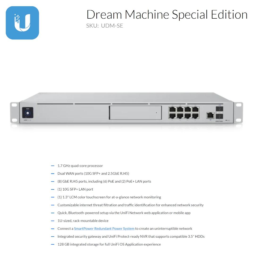 Ubiquiti UniFi Dream Machine Special Edition - All-in-one router and ...