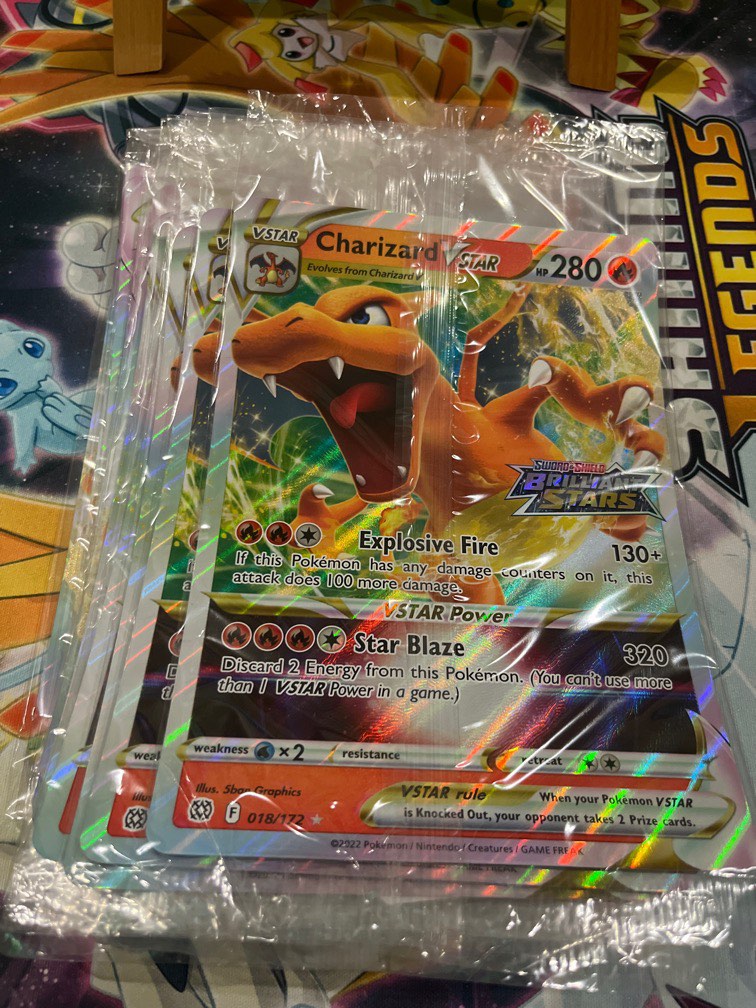 UK Exclusive Jumbo Charizard V Star Jumbo Sealed, Hobbies & Toys, Toys ...
