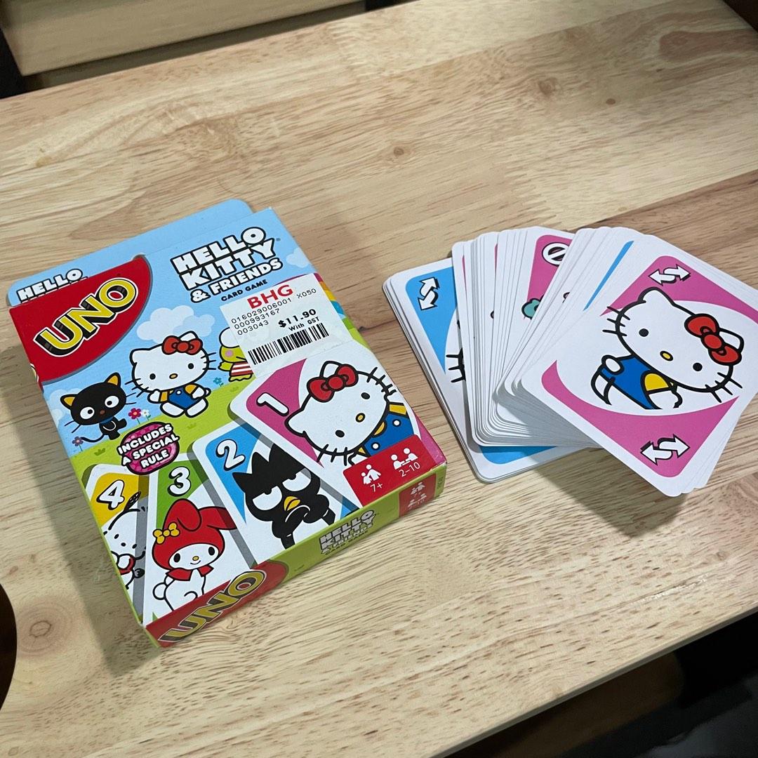 UNO: Hello Kitty & Friends Card Game, Hobbies & Toys, Toys & Games on ...