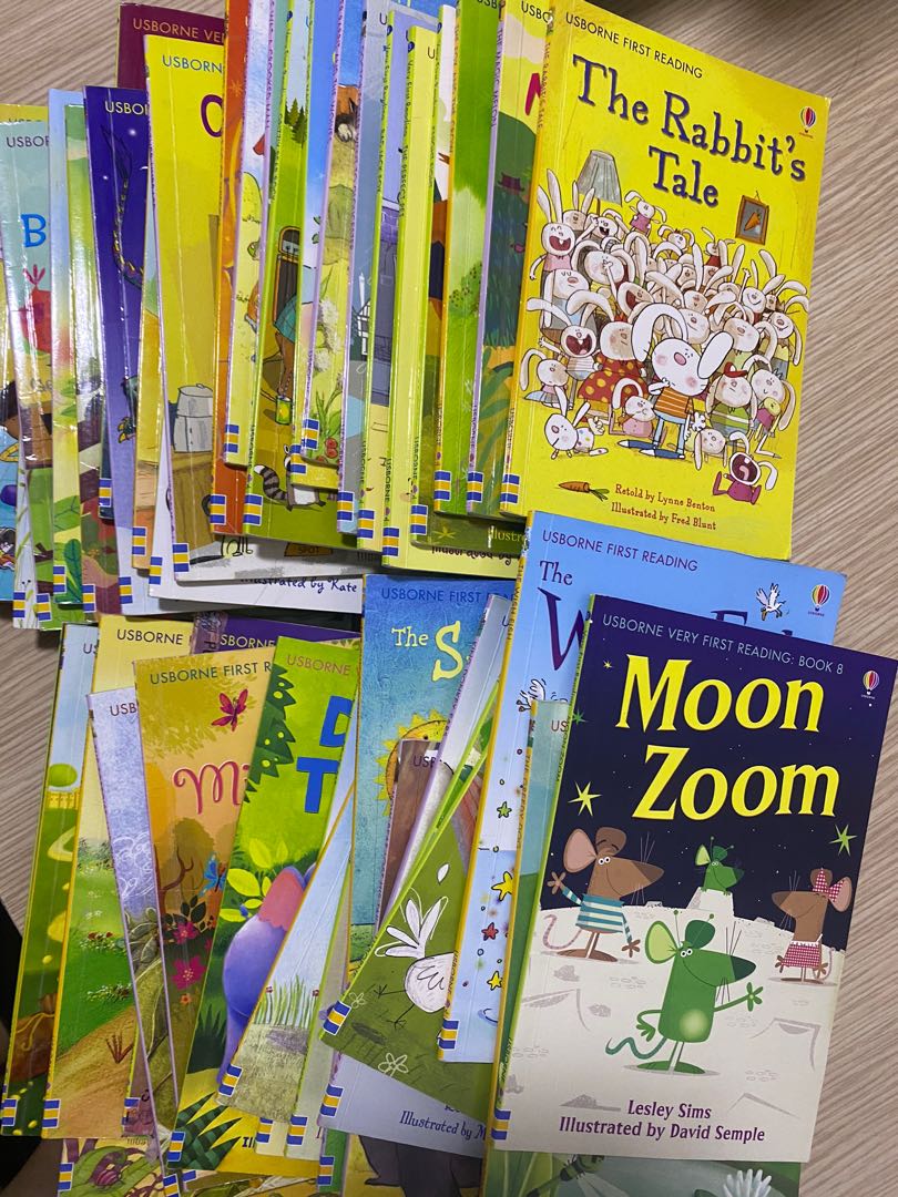 Usborne first reading book set, Hobbies & Toys, Books & Magazines ...