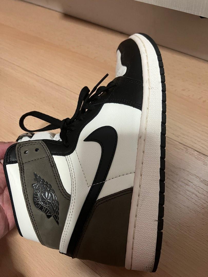Used Air Jordan 1 Mocha, Men's Fashion, Footwear, Sneakers on Carousell