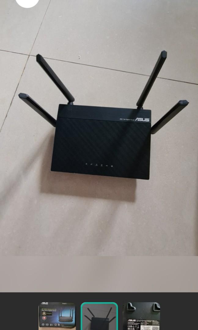 Used router, Computers & Tech, Printers, Scanners & Copiers on Carousell