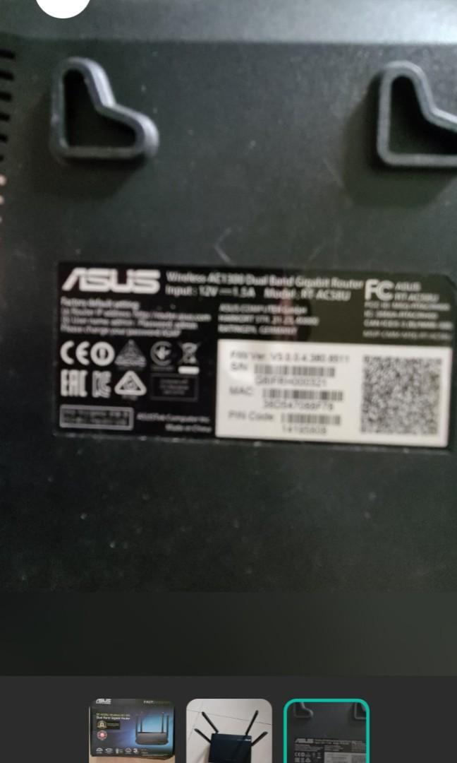 Used router, Computers & Tech, Printers, Scanners & Copiers on Carousell